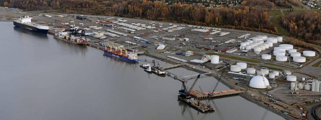 Port of Alaska in Anchorage