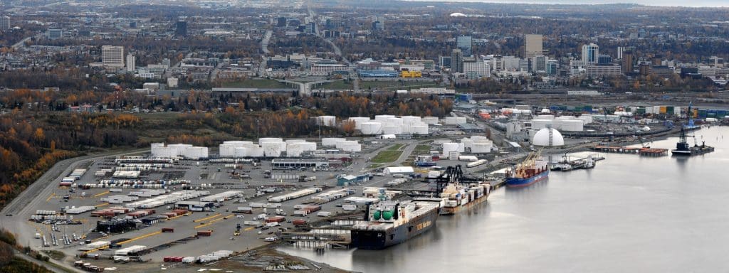 Port of Alaska in Anchorage