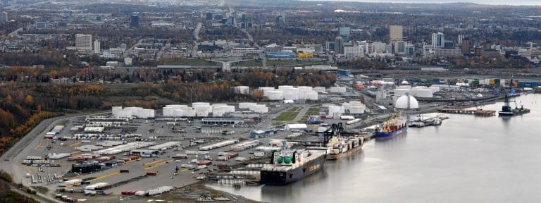 Port of Alaska in Anchorage